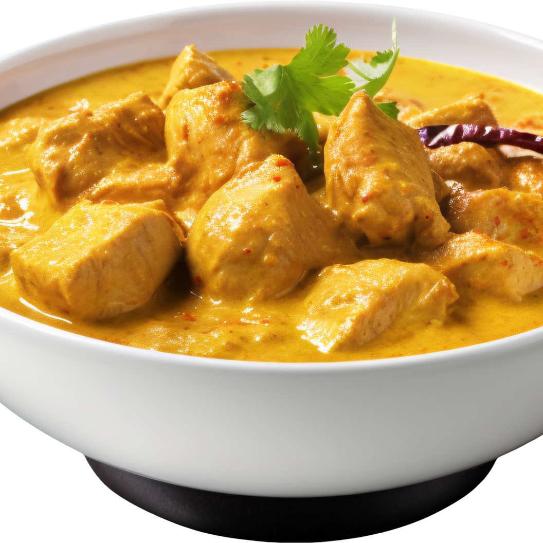 Poulet au curry et au lait de coco - Dameyan